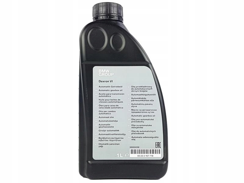 OE BMW OLEJ PRZEKŁADNIOWY ATF DEXRON VI 1L - 11786942807 - oficjalne ...