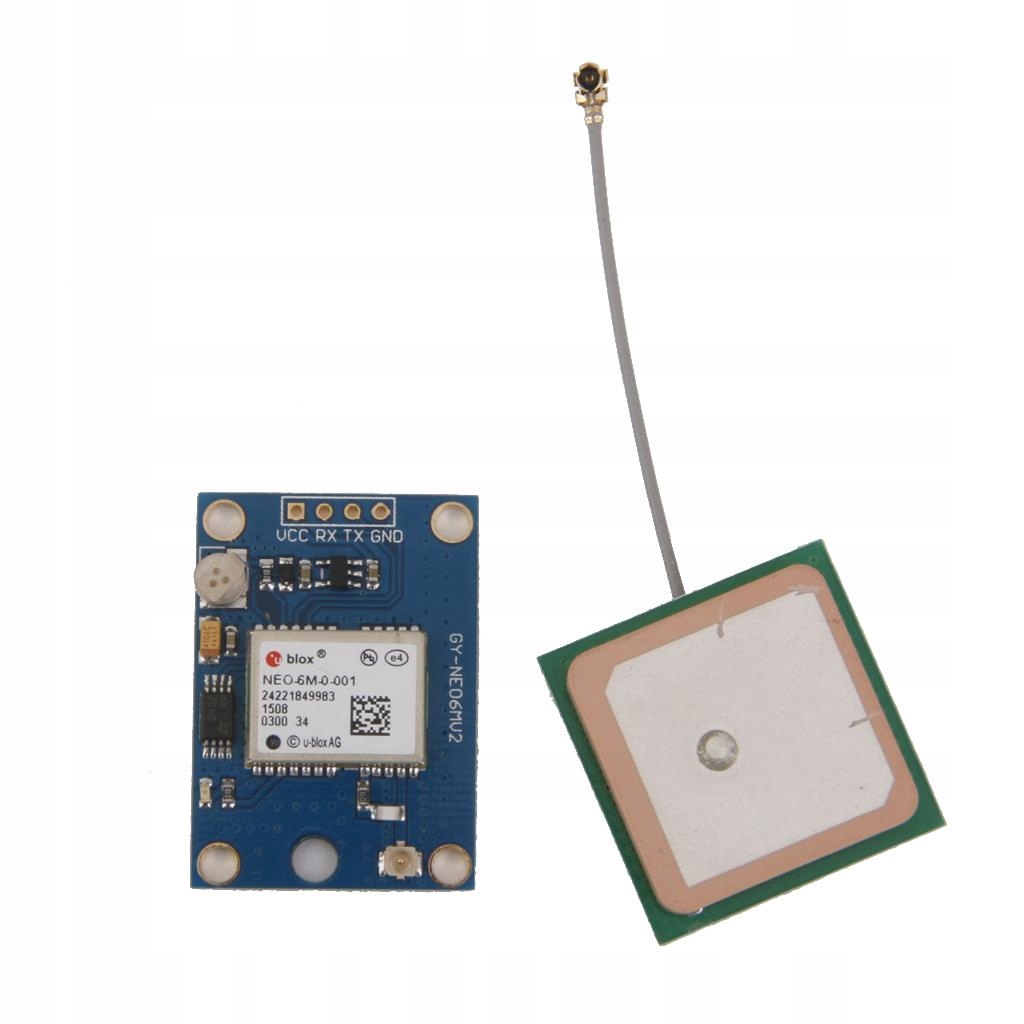 Moduł GPS kontrolera GY-NEO6MV2 z anteną - 12622649297 - oficjalne ...