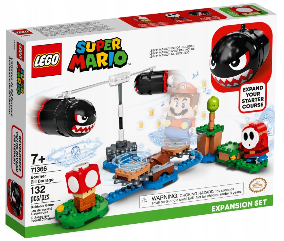 Купить LEGO - Super Mario - Банзай Билл Стрельба (71366): отзывы, фото и характеристики на Aredi ...