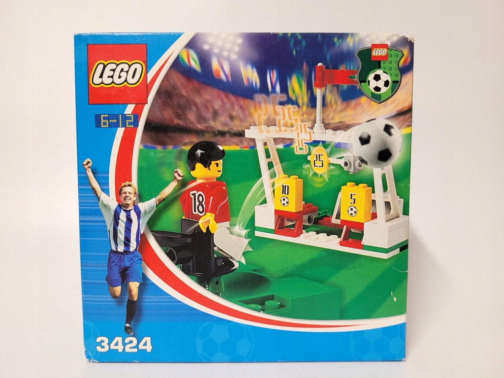 3424 Lego Sports Piłkarz piłka nożna MISB 2002 - 13802345111 ...