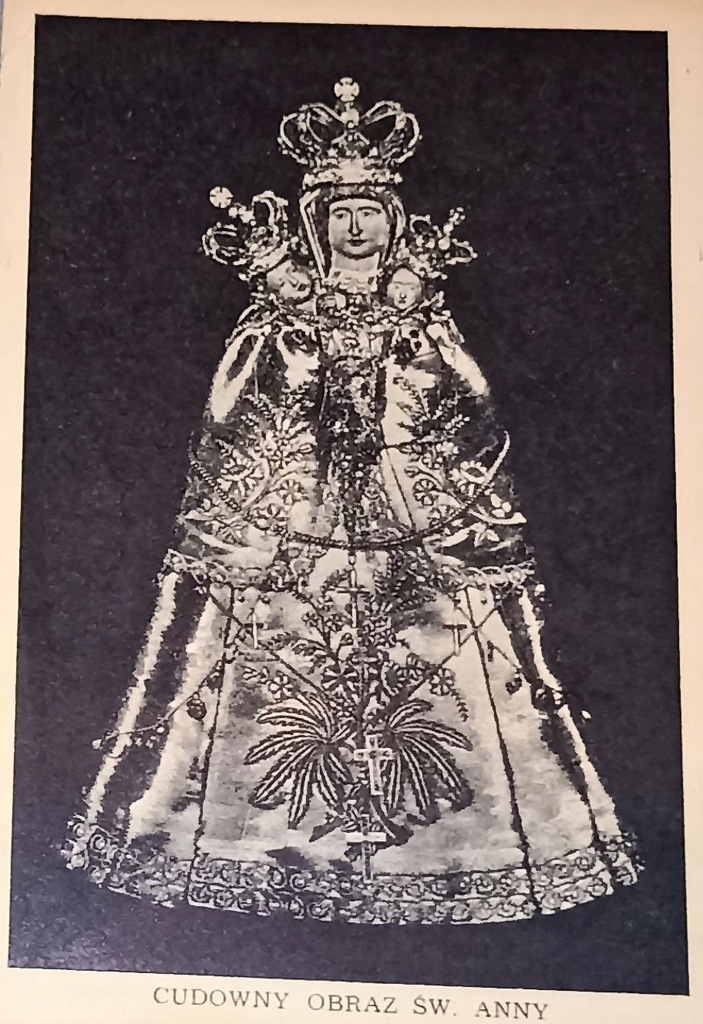 CUDOWNY OBRAZ ŚW. ANNY. - 11821473809 - oficjalne archiwum Allegro