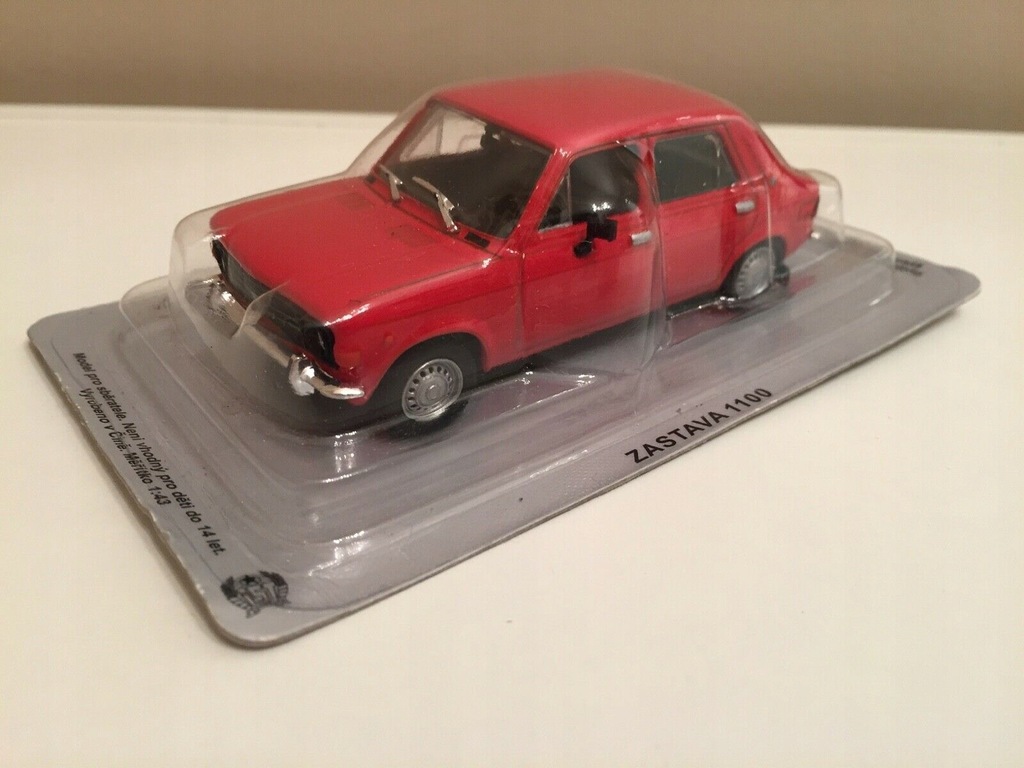 ZASTAVA 1100 KULTOWE AUTA PRL KAP 1/43 - 12238532217 - oficjalne ...