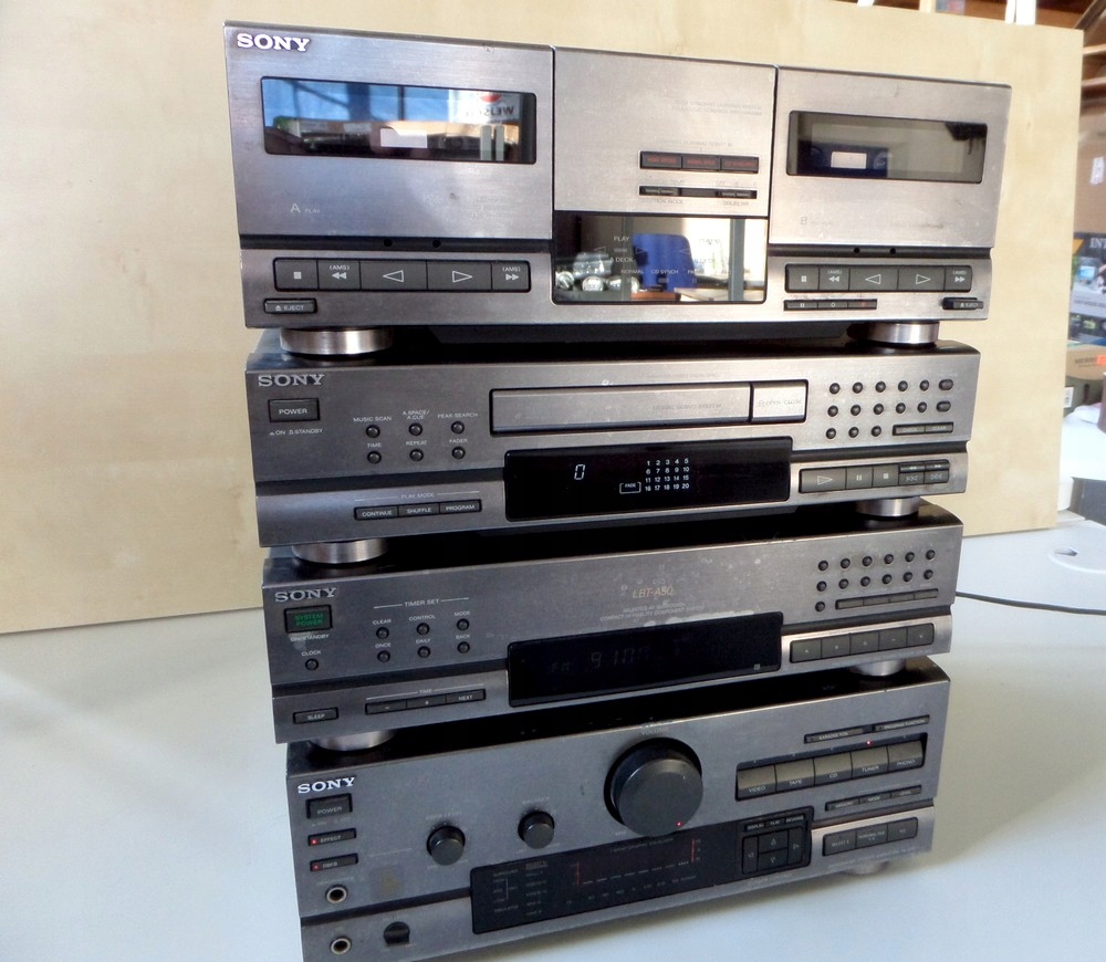 Wieża SONY ta-a50 / st-a70 / cdp-m43 / tc- d507 - 9941361527 - oficjalne archiwum Allegro