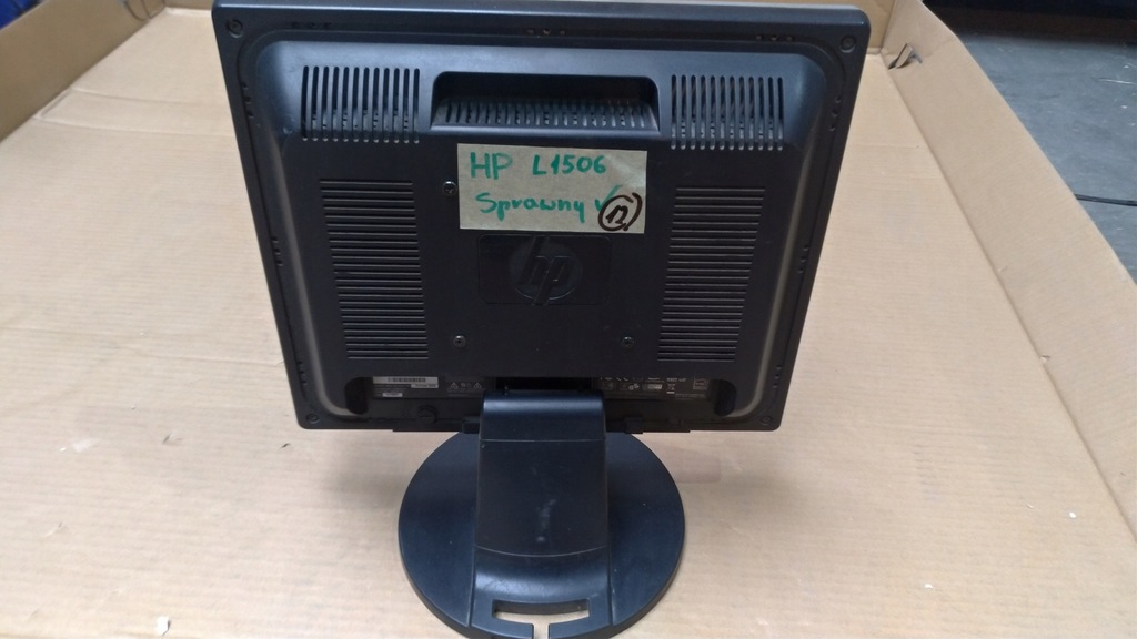 Monitor HP l1506 - 12973624968 - oficjalne archiwum Allegro