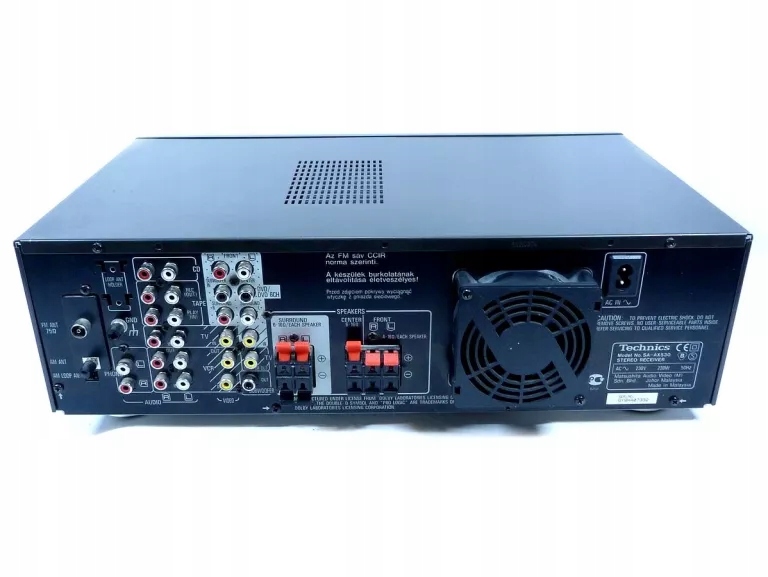 AMPLITUNER TECHNICS SA-AX530 + PILOT - 12161576440 - oficjalne archiwum Allegro