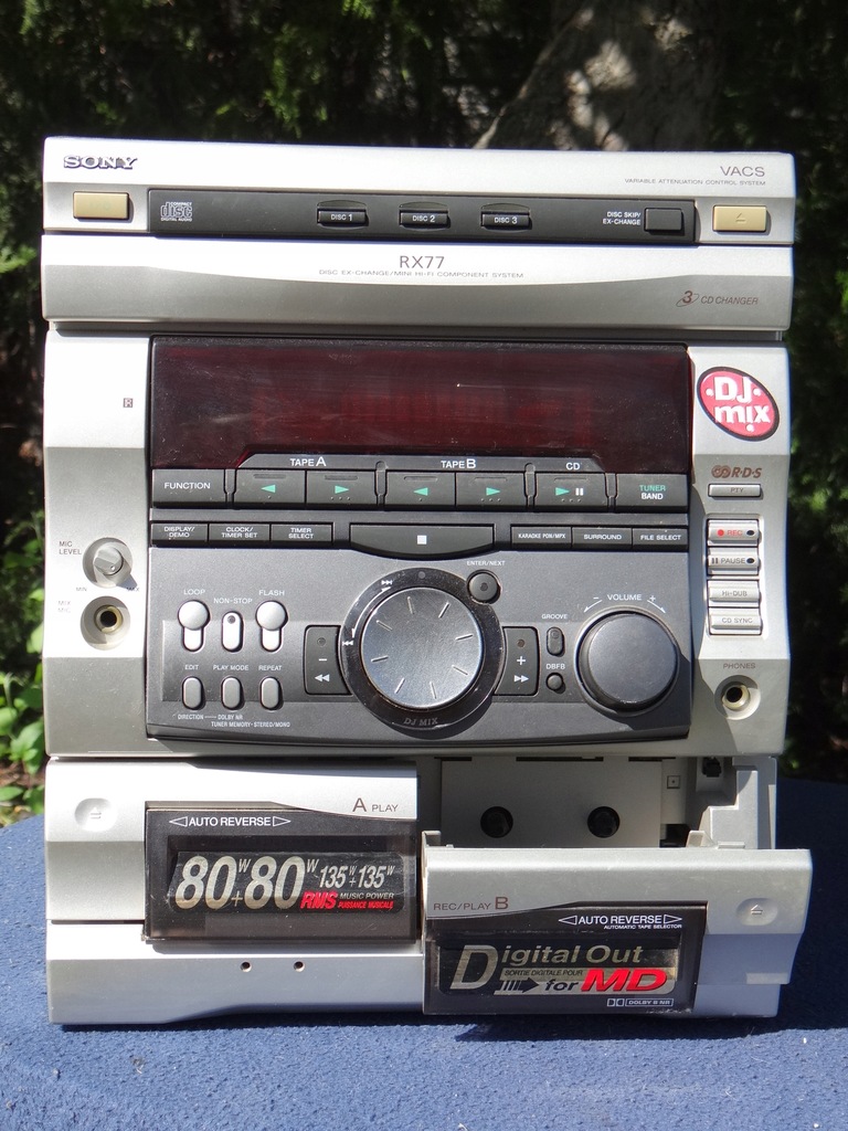 Mini wieża Sony HCD-RX77 uszkodzona - 12190119415 - oficjalne archiwum ...