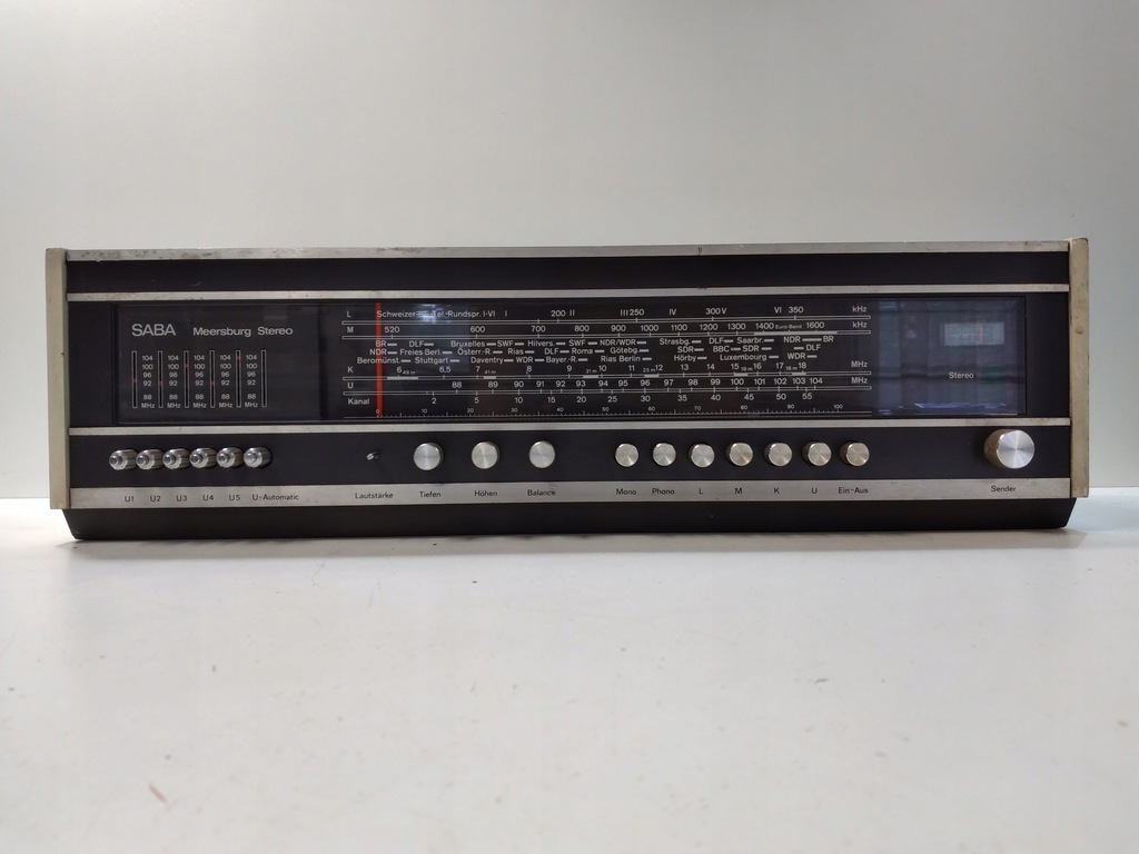 Amplituner SABA Meersburg Stereo G ME-G - 14175115156 - oficjalne ...