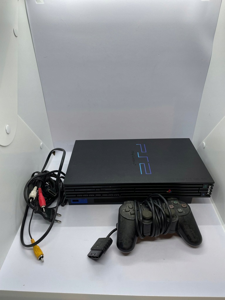Konsola PlayStation 2 Fat SCPH-30004R Zestaw - 14957314037 - oficjalne ...