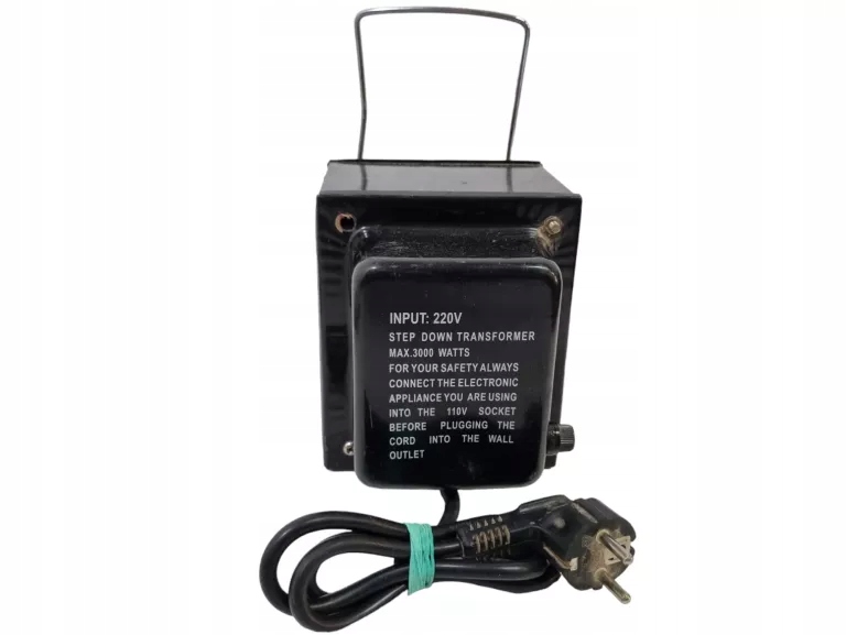 TRANSFORMATOR 230V NA 110V 3000W - 13488769581 - oficjalne archiwum Allegro