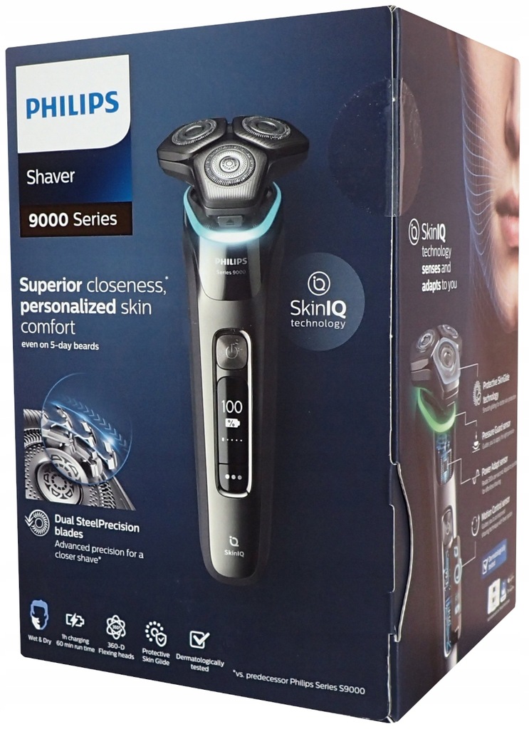 Philips S9987/55 - Maszynka Golarka Series 9000 - 12714472414 - oficjalne archiwum Allegro
