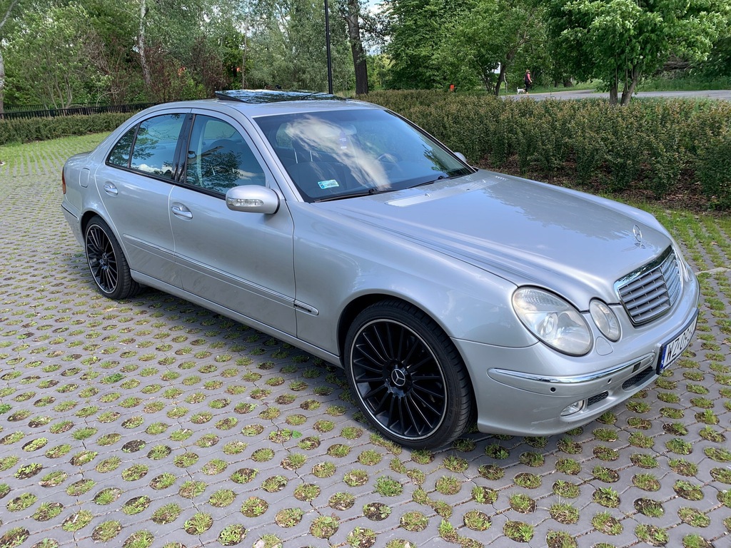 MERCEDES-BENZ E (W211) E 500 4-matic V8 306 KM - 8929143253 - oficjalne ...