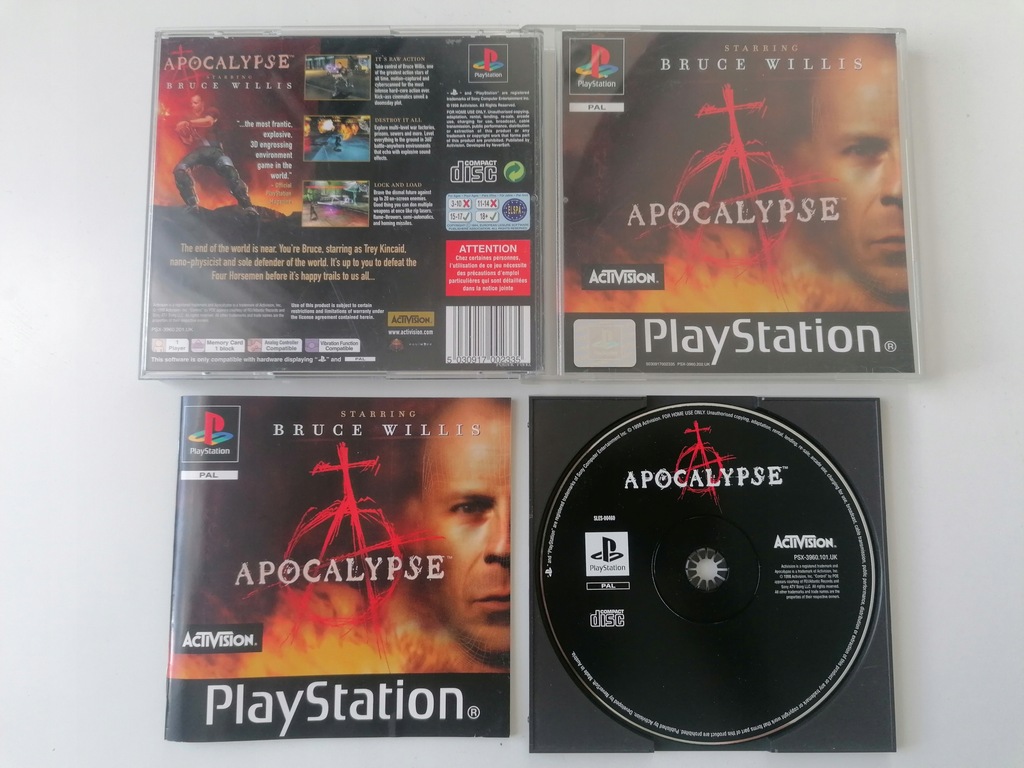 APOCALYPSE PSX PS1 - 12771521317 - oficjalne archiwum Allegro