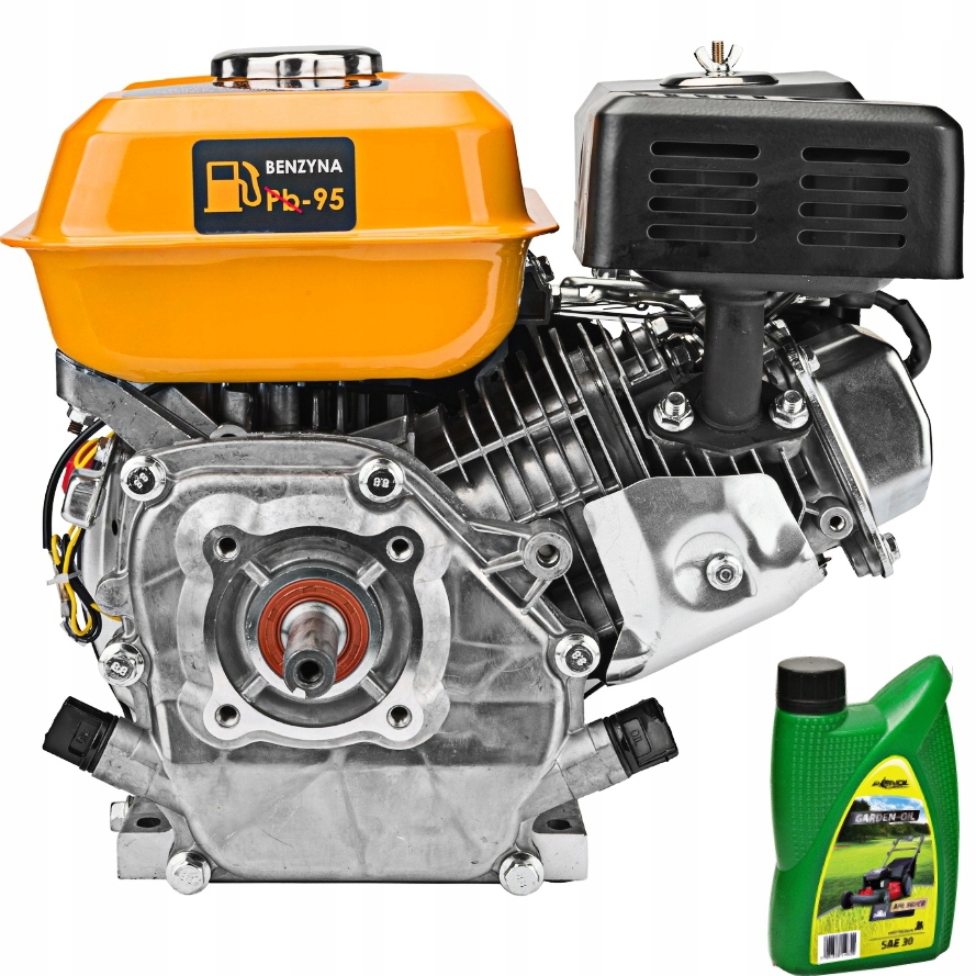 SPALINOWY SILNIK 7KM WAŁEK 19MM GX160 DO ZAGĘSZCZARKI AGREGATU OHV + OLEJ - 14557762470 ...