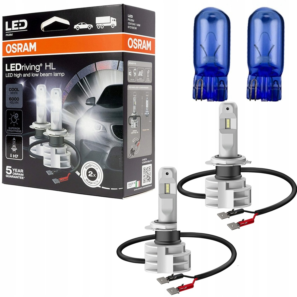 ŻARÓWKI Osram LED LEDriving HL H7 Gen2 6000K BIEL - 11750987525 - oficjalne archiwum Allegro