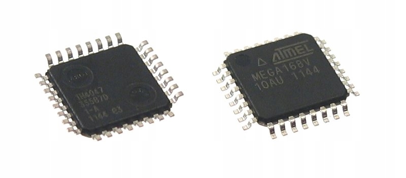 Atmel ATMega168V-10AU TQFP32 SMD - 8245844425 - oficjalne archiwum Allegro