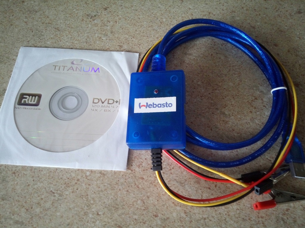 Interfejs diagnostyczny USB 12V do Webasto - 14814467308 - oficjalne archiwum Allegro