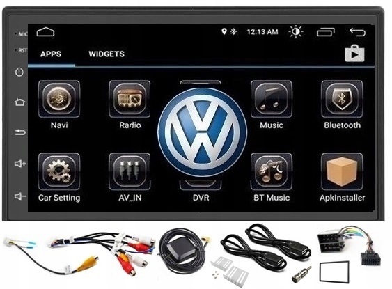 RADIO 2 DIN ANDROID VW MULTIVAN V T5 2003-2009 - 12587427279 - oficjalne archiwum Allegro