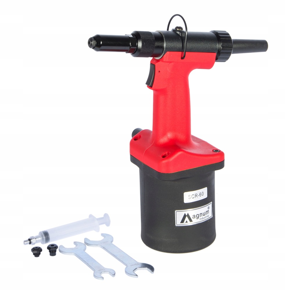 PNEUMATYCZNA NITOWNICA SCR-60 MAGNUM 4,0 - 6,4mm - 12370998886 - oficjalne archiwum Allegro