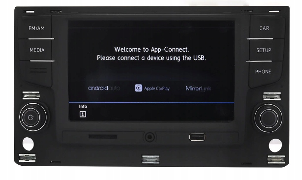 Radio MirrorLink Volkswagen Golf 7 Passat B8 BT SD - 11409175258 ...