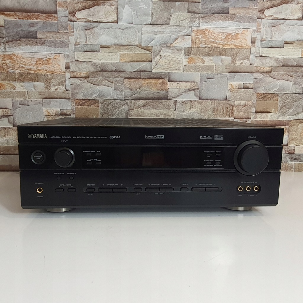 Amplituner Yamaha RX-V540RDS 6.1 czarny - 12757002077 - oficjalne archiwum Allegro