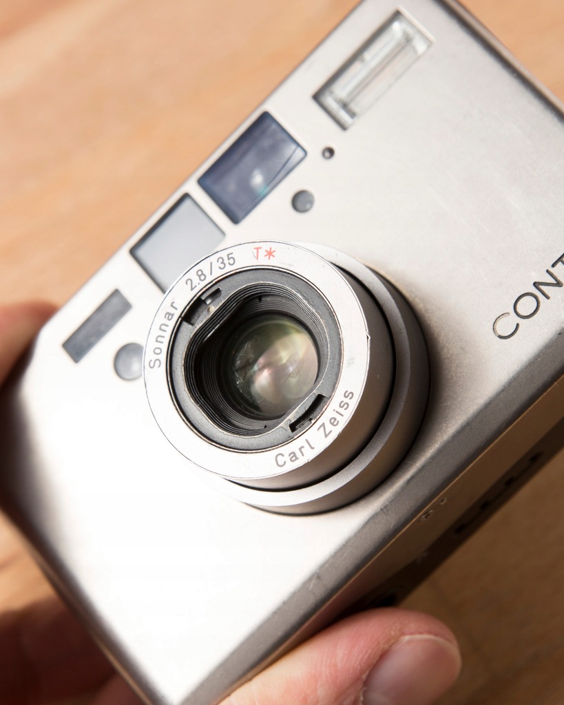Contax T3 Carl Zeiss Sonnar 35mm f/2.8 Hi End T2 - 9011725656 - oficjalne archiwum Allegro