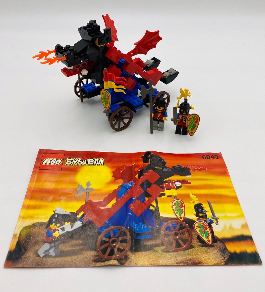 Lego 6043 zamek castle Dragon masters katapulta - 10789651990 ...