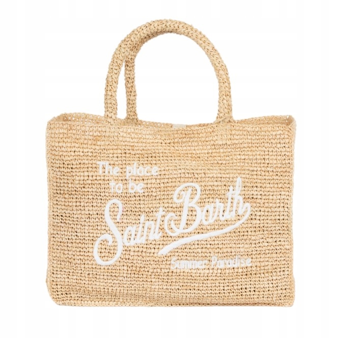 Duża Torba Shopper z Rafii MC2 Saint Barth OneSize - 13897146702 ...