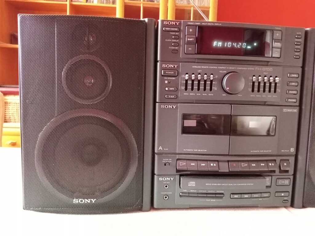 Wieża Sony FH-B155 Hi Fi system - 11333505328 - oficjalne archiwum Allegro