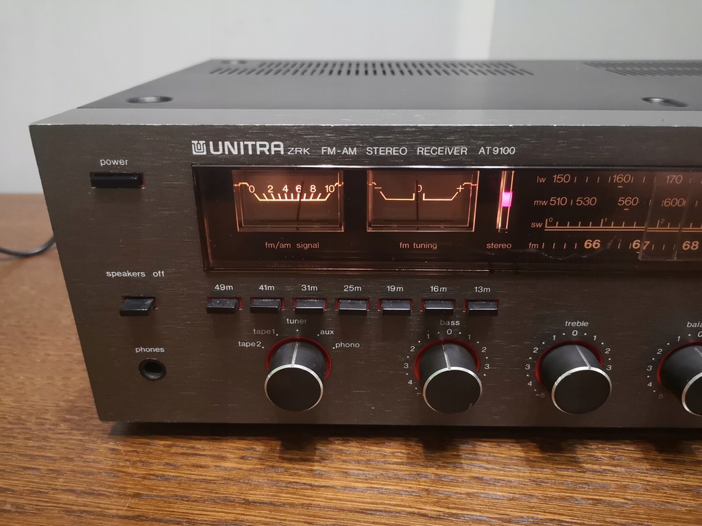 Amplituner Unitra ZRK AT9100 - 12573621805 - oficjalne archiwum Allegro