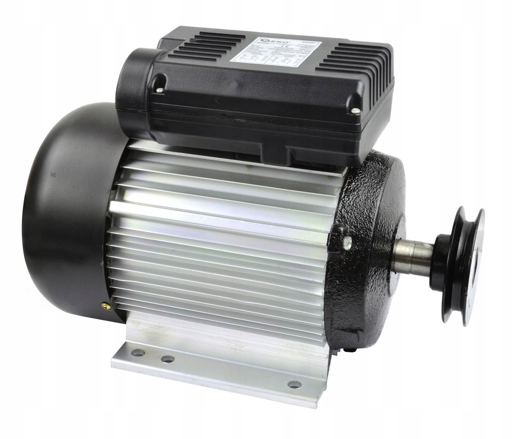 SILNIK ELEKTRYCZNY 3KM 2,2kW 1FAZOWY DO KOMPRESORA - 14000310102 - oficjalne archiwum Allegro