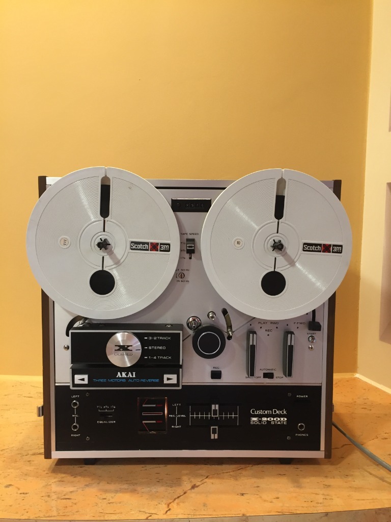 Magnetofon Szpulowy AKAI X-200D - 13498159904 - oficjalne archiwum Allegro
