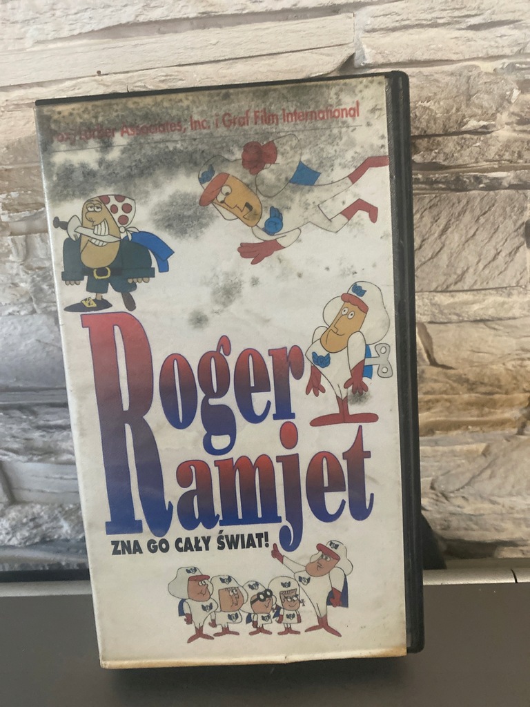 Roger Ramjet VHS - 13699204599 - oficjalne archiwum Allegro
