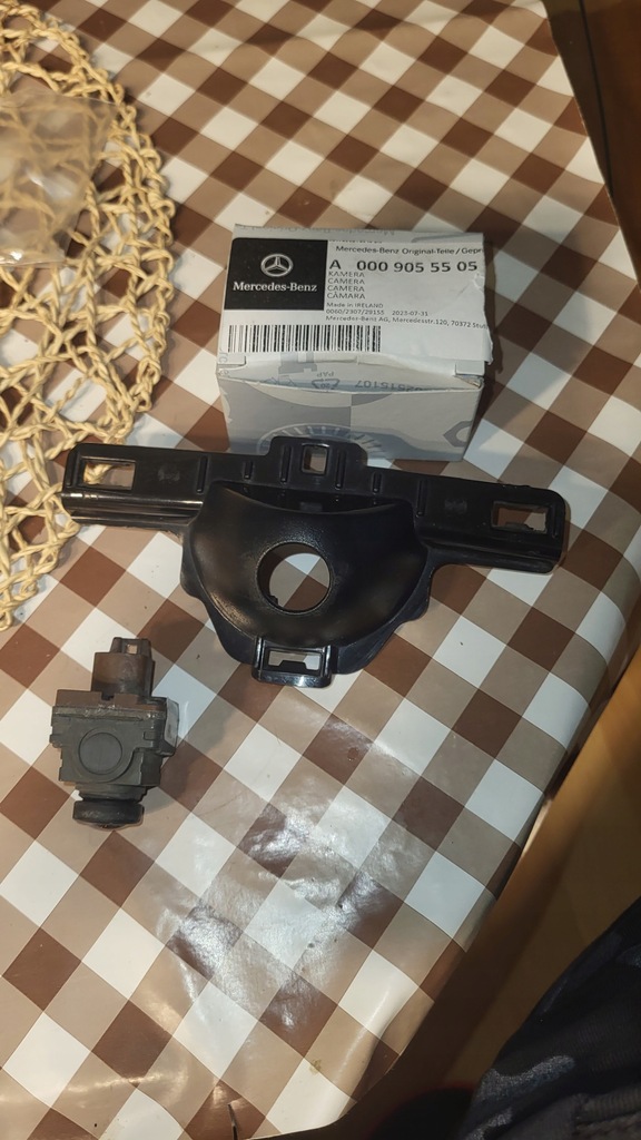 MERCEDES CLA W118 kamera + koszyk A0009055505 - 14456309888 - oficjalne ...