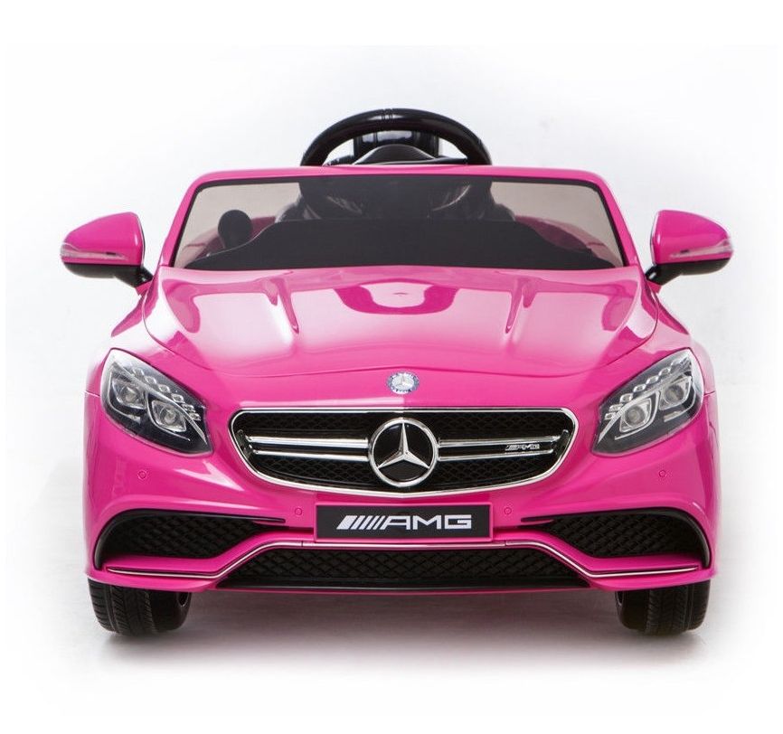 MERCEDES S63 RÓŻOWE AUTO DLA DZIEWCZYNKI PILOT HIT - 7259173832 ...