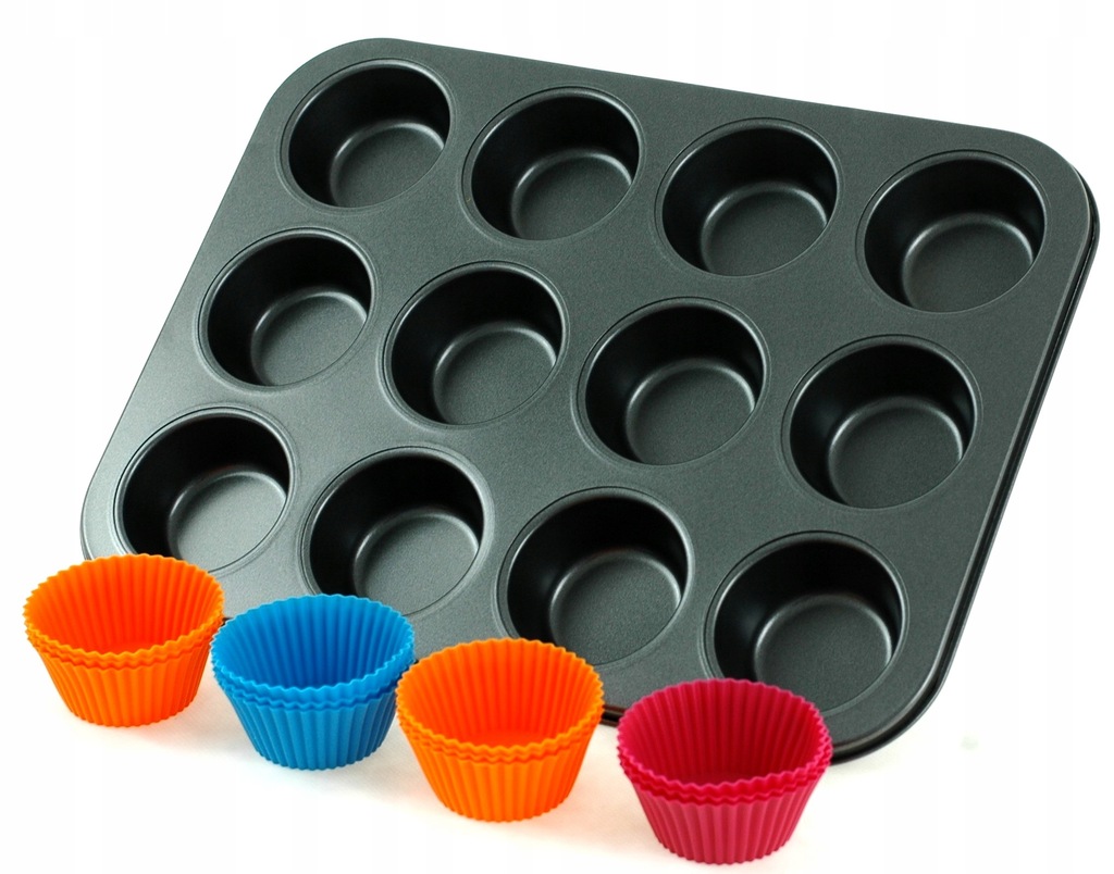FOREMKI BLACHA Forma na MUFFINKI Babeczki MUFINKI - 5457596843 ... FOREMKI BLACHA Forma na MUFFINKI Babeczki MUFINKI - 5457596843 ...
