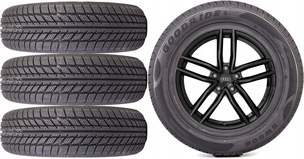 NOWE KOŁA ZIMOWE AUDI A4 B7 Goodride 235/45R17 - 12750804267 ...