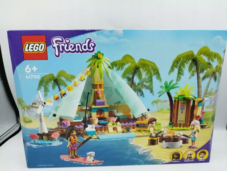 LEGO FRIENDS LUKSUSOWY KEMPING NA PLAŻY 41700 - 12914278469 - oficjalne ...