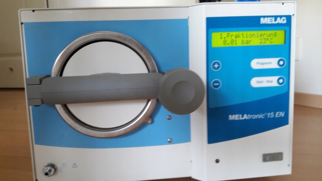 Autoklaw komorowy MELAG 15 Melatronic warto jakość - 14422602133 ...