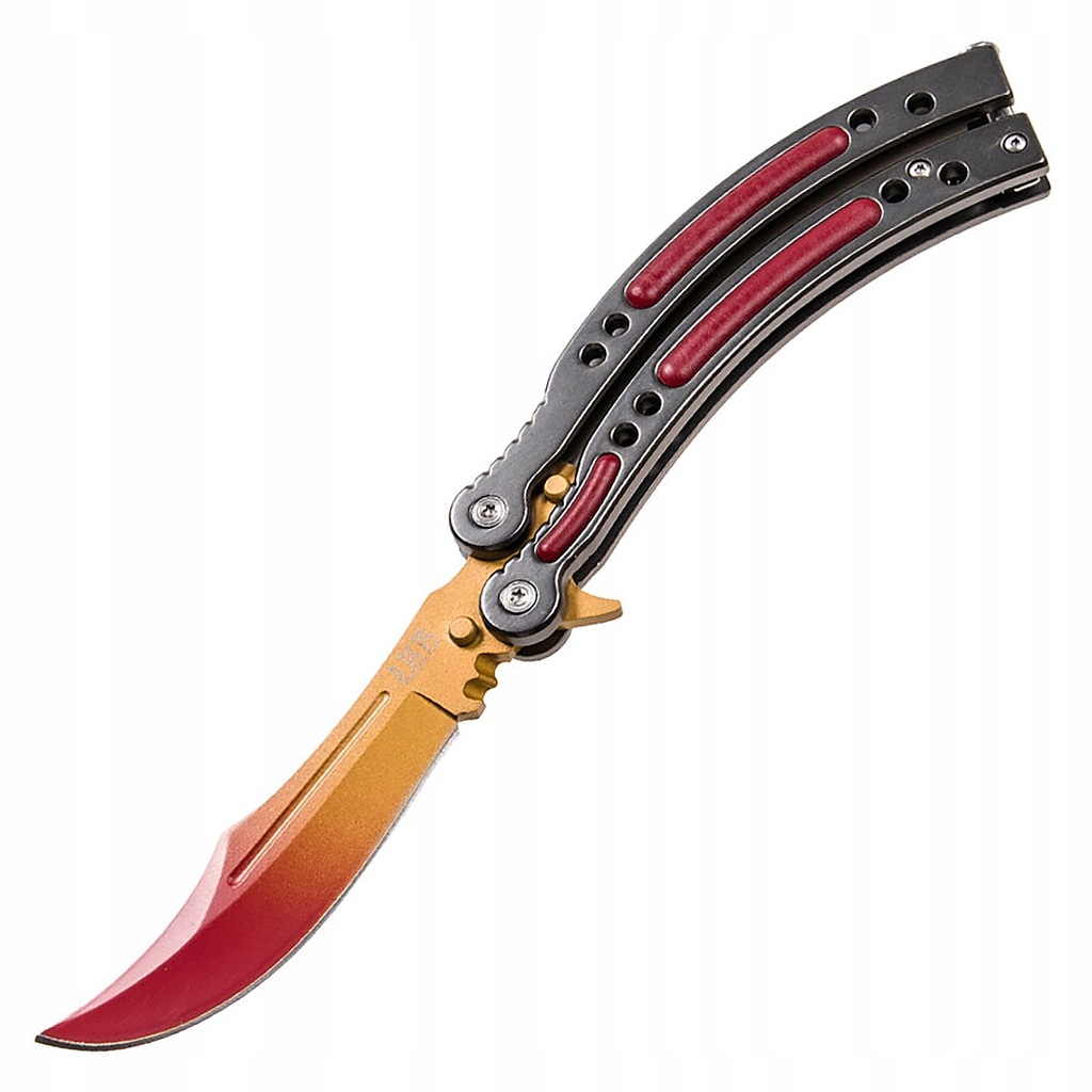 NÓŻ CS:GO MOTYLKOWY MOTYLEK OSTRY BOWIE FADE - 11979082059 - oficjalne ...