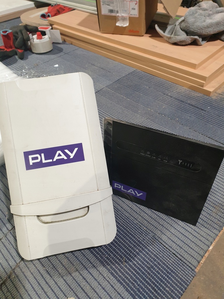 Router z anetną zewnętrzną ZTE WF830 SIM LTE WI-FI - 13259203008 ...