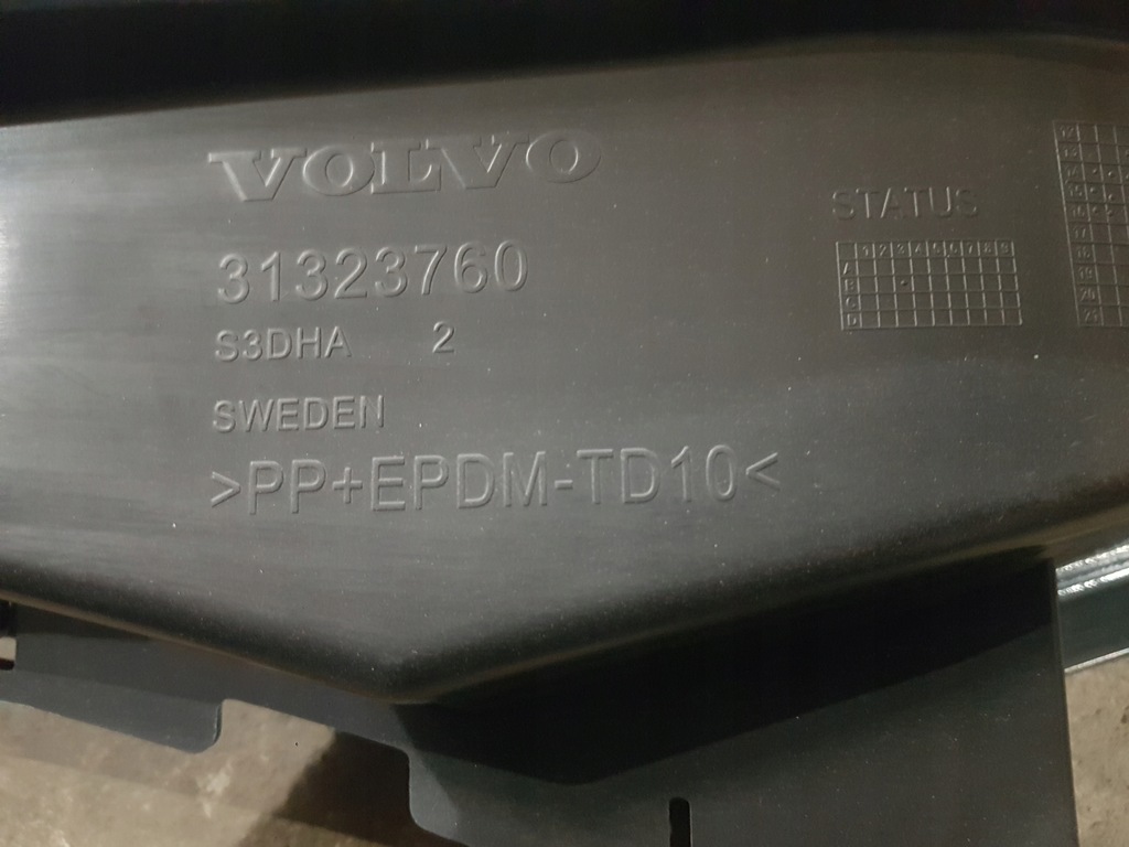 Volvo XC60 31323760 pochłaniacz uderzenia, zderzak - 12082067843 ...