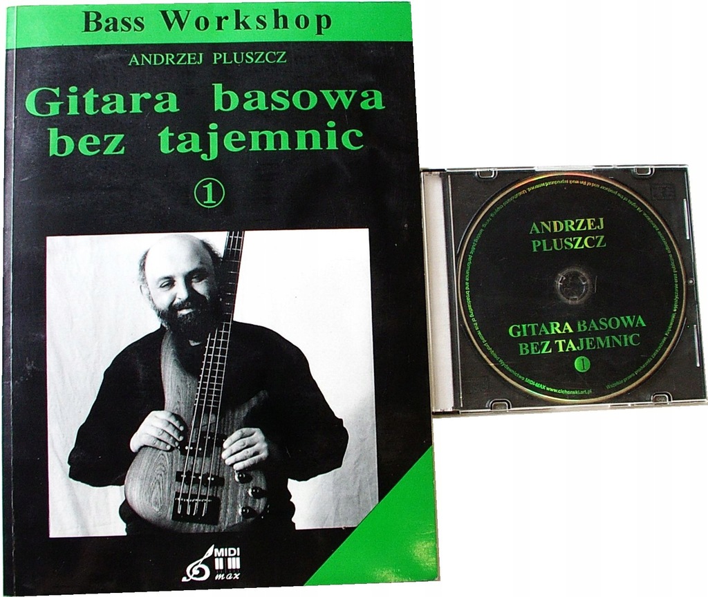 GITARA BASOWA BEZ TAJEMNIC 1 + CD Andrzej Pluszcz - 12601840504 - oficjalne archiwum Allegro