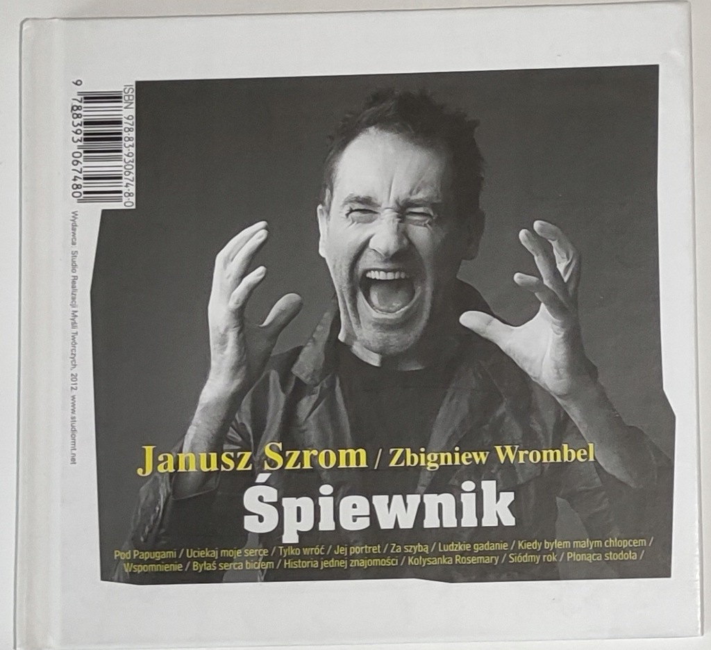 CD Zbigniew Wrombel Janusz Szrom – Śpiewnik 2012 - 12275901913 - oficjalne archiwum Allegro
