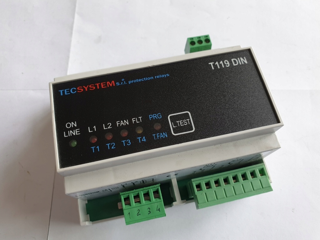 REGULATOR TEMPERATURY TECSYSTEM T119 DIN GWR - 8394093116 - oficjalne ...