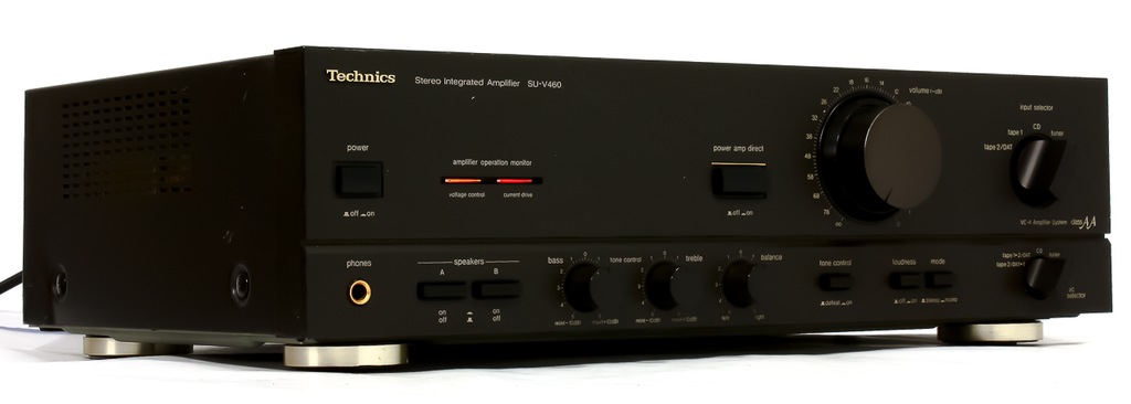 TECHNICS SU-V460 MOCNY WZMACNIACZ STEREO 480 WATT - 12247983138 ...