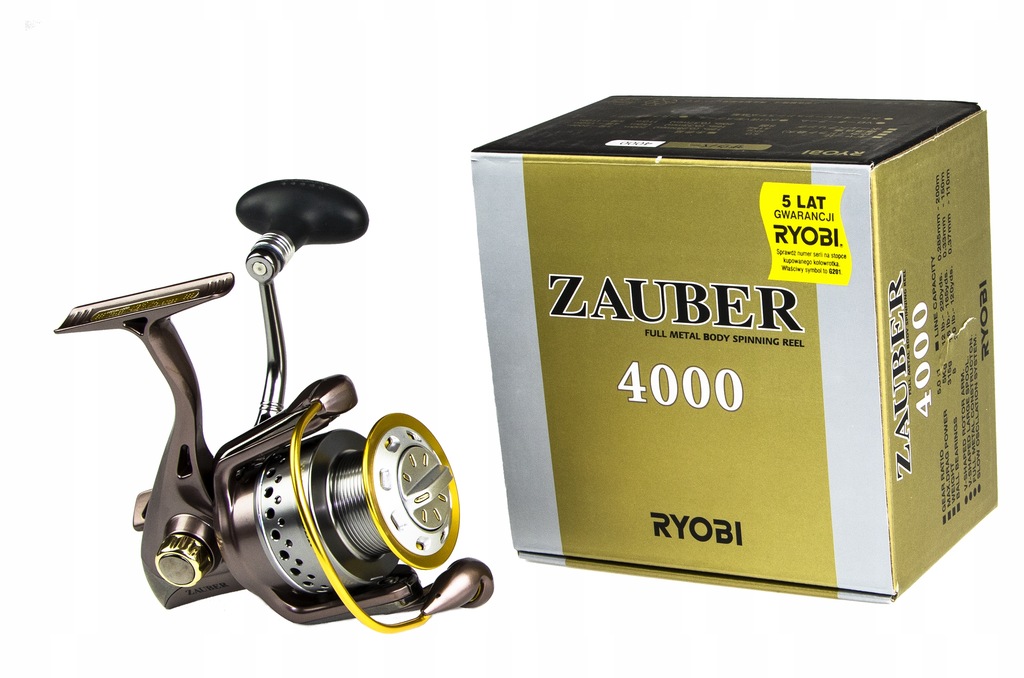 Kołowrotek spinningowy Ryobi Zauber 4000 FD - 9240163737 - oficjalne ...