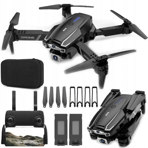 DRON S2 PRO PODWÓJNA KAMERA 4K GPS WIFI 5G 50MIN - 12335065695 ...