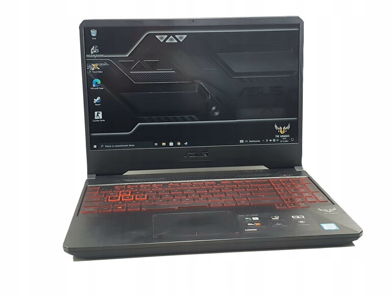 ASUS FX505G I5/256/GTX 1050/8GB/WIN10 KOMPLET - 11540567674 - oficjalne ...