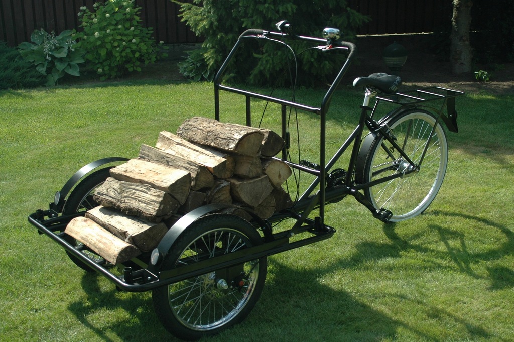 HEAVY DUTY Rower CARGO ładowność aż do 250 kg! - 13002264496 ...