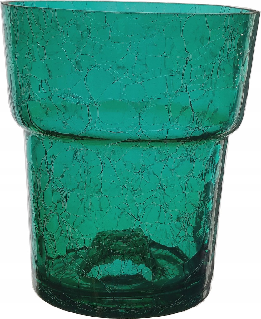 Osłonka Duża szklana storczyk ZIELONY koml. z DP14 - 12438204984 - oficjalne archiwum Allegro